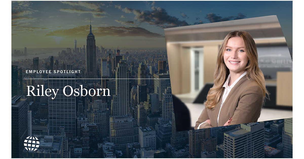 Employee Spotlight - Riley Osborn